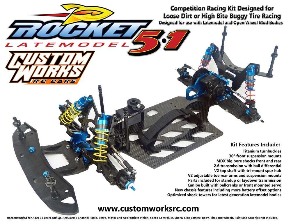 ROCKET 5.1 KIT for LM or Modified | The Factory RC Raceway